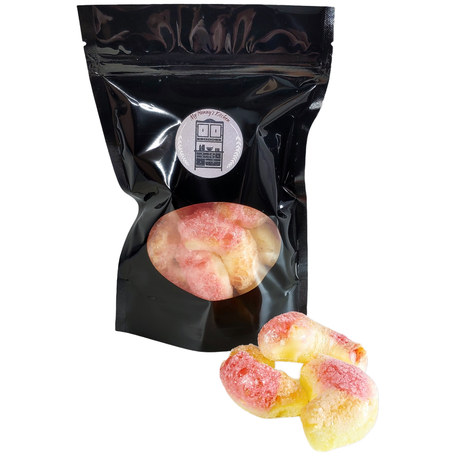 Peach Puffs - Freeze Dried Candy – Sweet Boutique on the Square